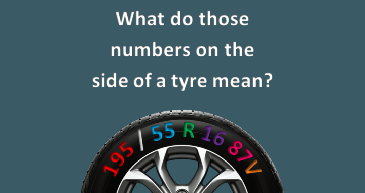 How to Explain the Numbers on the Sidewall of Your Tyre to a Five-Year-Old